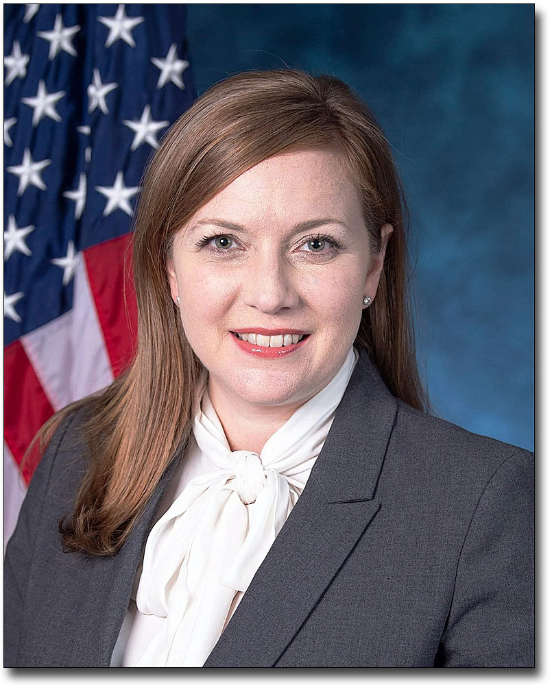 US REPRESENTATIVE LIZZIE FLETCHER PORTRAIT 8x10 SILVER HALIDE PHOTO ...