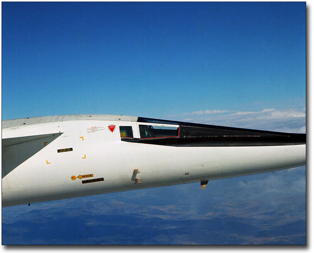 XB-70 / XB-70A AIRCRAFT IN FLIGHT NASA 11x14 SILVER HALIDE PHOTO PRINT ...
